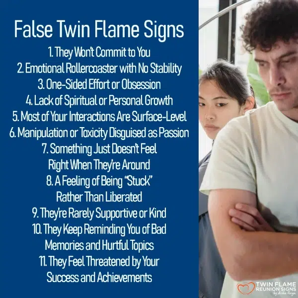 False Twin Flame Signs: How to Spot the Imposter